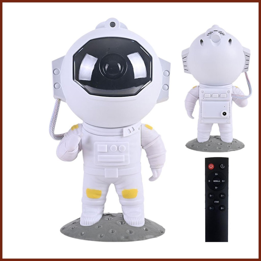 Astronaut Light Projector Remote Control Astronaut Projector Lamp 360 ...