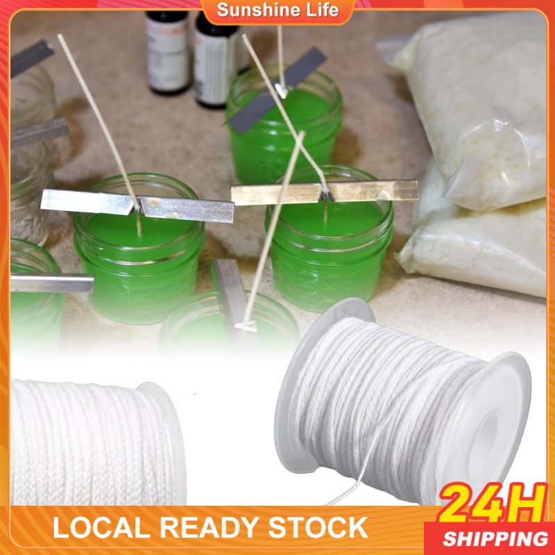 Candle Wicks Candle Thread Wick Roll Braided Candle Wicks Spool Tools ...