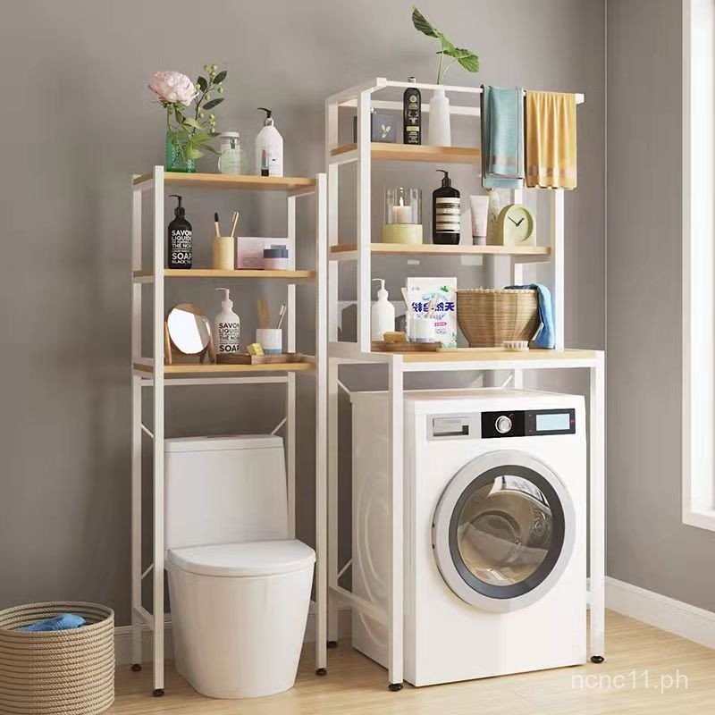 Washing Machine Storage Rack Floor Storage Shelf Over Toilet Storage ...