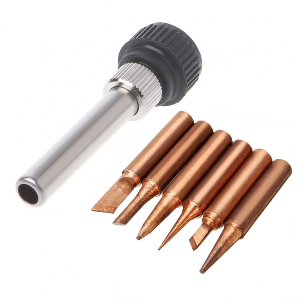 Durable Copper 900M T Soldering Iron Tip Bundle for Soldering Station ...