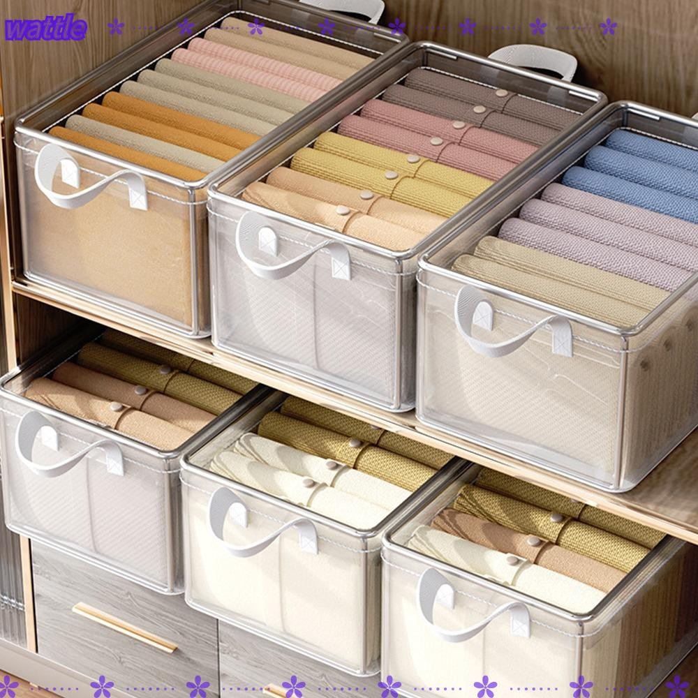 WATTLE Underwear Storage Drawer, The Visual Beige Clothing Storage Box ...