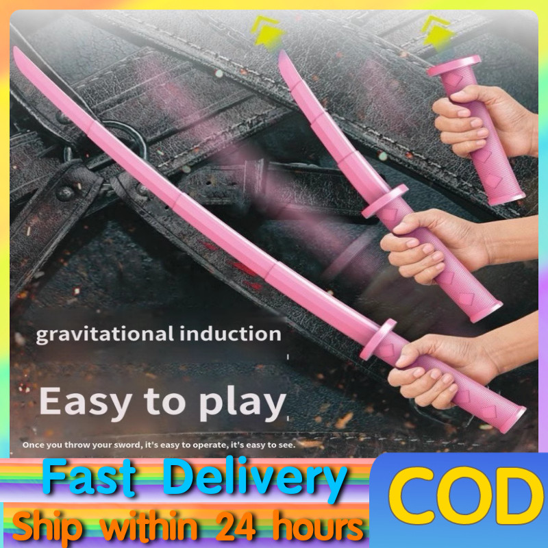 Retractable Sword Toy 3D Printing Gravity Spiral Sword Collapsible ...