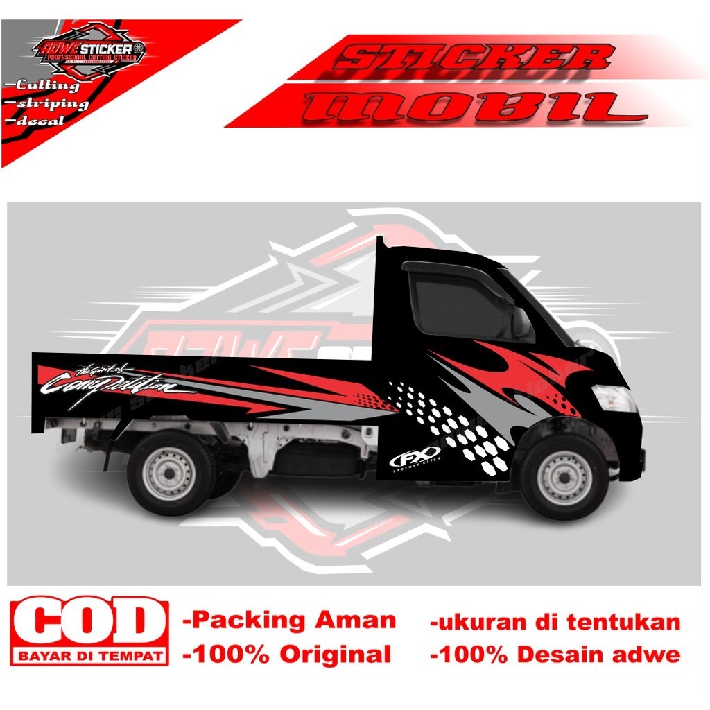 Cutting sticker for grand max carry futura APV pick up car, cool latest ...