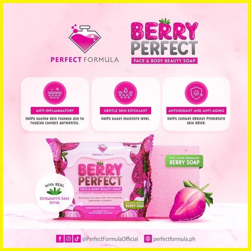 ♞Berry Perfect Soap by Perfect Formula | Shopee Philippines