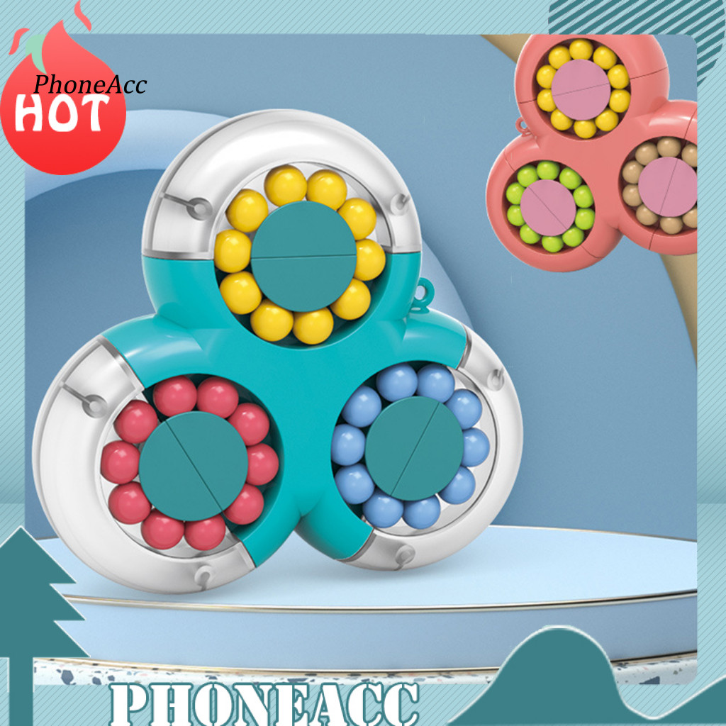 Decompression Cube Toy Rotating Triangle Shape Stress Relief Puzzle Toy ...