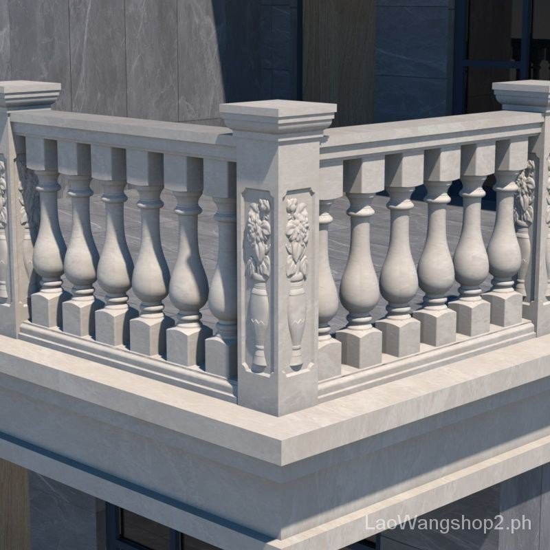 Roman Column Railing Mold Balcony Fence Vase Column Cement Pillar ...