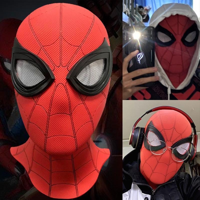 Marvel Spiderman Kid's Masks Face Covering Funny Electric Blinking Toys ...