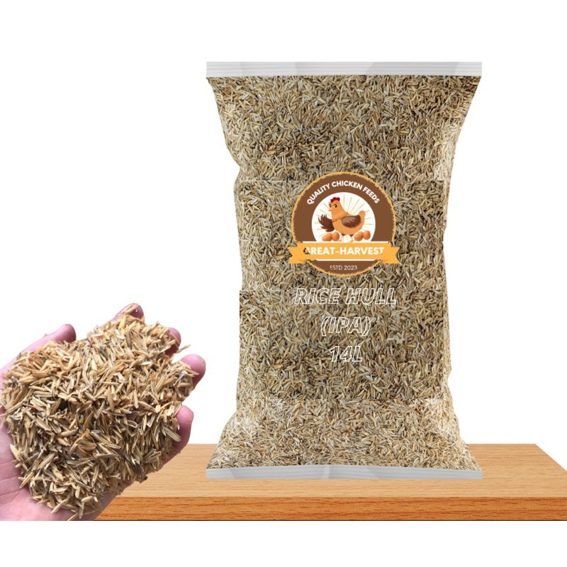 Rice Hull Ipa 2kg – Natural Poultry Bedding & Organic Soil Enhancer for ...