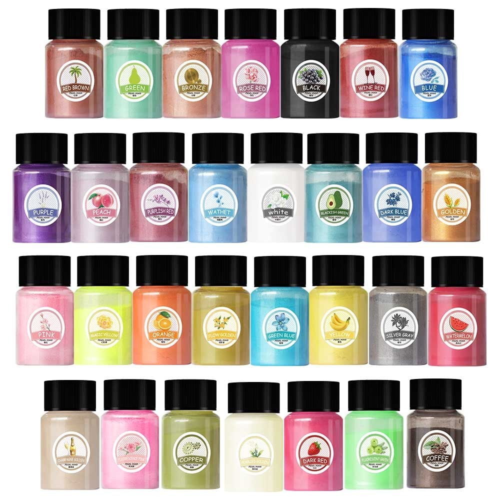 10g Pearlescent Mica Powder Epoxy Resin Dye Colorant Pigment Pearl ...