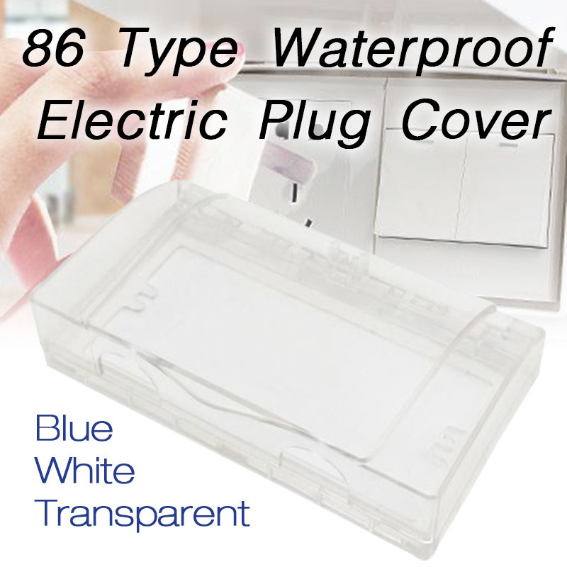 1Pc High Quality Electric Plug Cover Double Socket Protector Waterproof ...