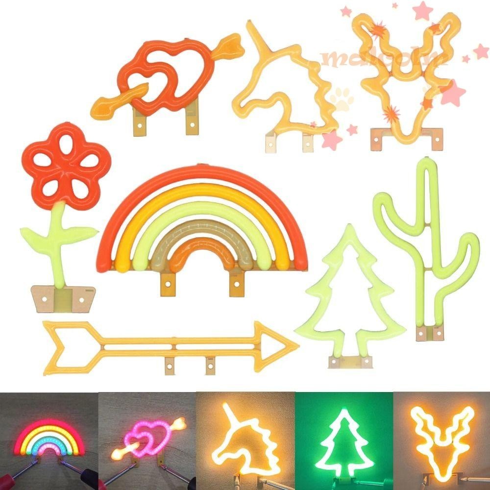 MALCOLM LED Edison Filament, 3V Flexible Diode Light Filament, Love ...