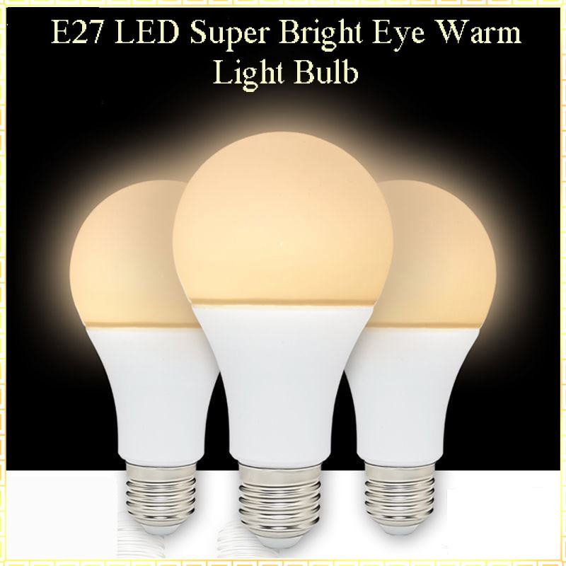 LED 4000K Warm Yellow Light Eye Protection No Flicker Super Bright ...