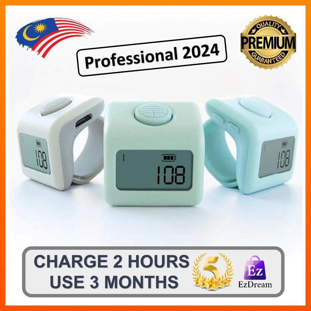 2024 NEW Digital Tasbih Counter Tally Counter with LED Display USB ...