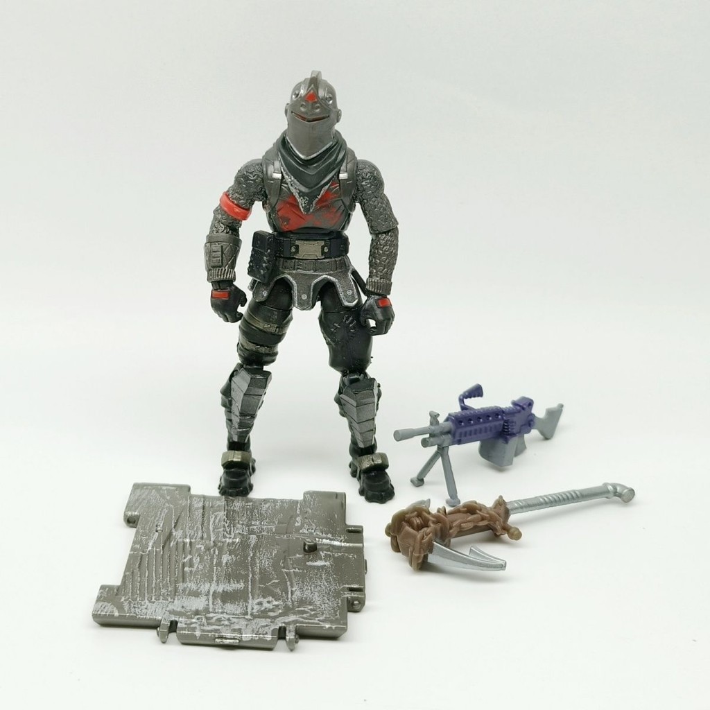 12cm Fortress Night Figure Steel Armor Knight Medieval Special Forces ...