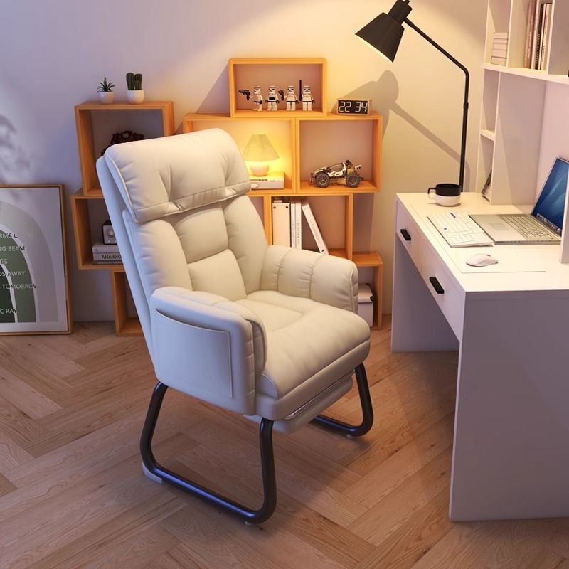 Computer Chair Home Comfortable Reclining Office Chair Long Sitting ...