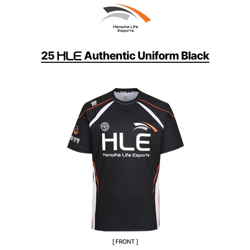 2025 HLE Authentic Uniform Black JERSEY. [Customizable] HLE E-sports ...