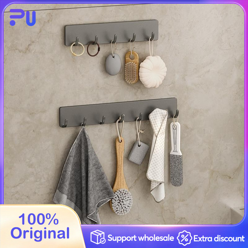 Kitchen hook no punching rack sticky hook hook gun grey bathroom ...