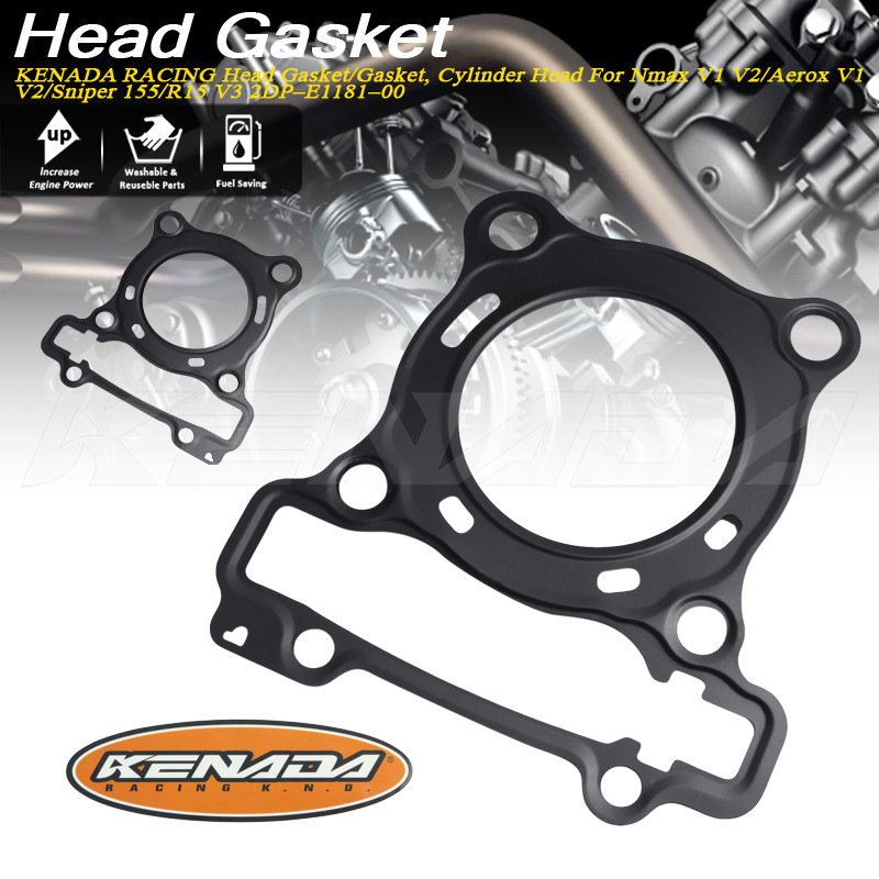 KENADA RACING Head Gasket / Gasket, Cylinder Head For Nmax V1 V2 ...