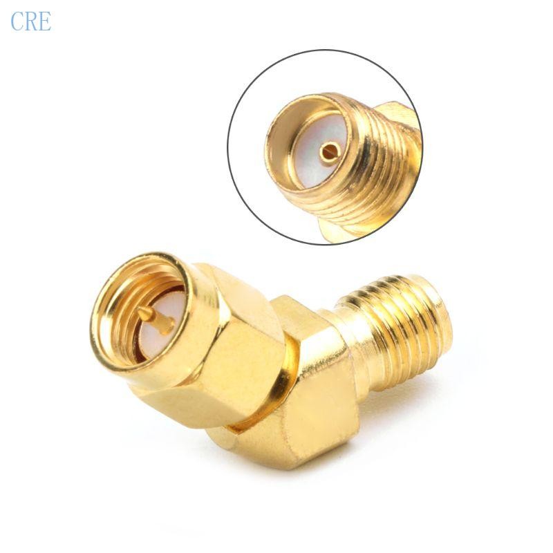 CRE SMA Male To SMA Female 45°135°Bevel Adapter Connector For FPV ...