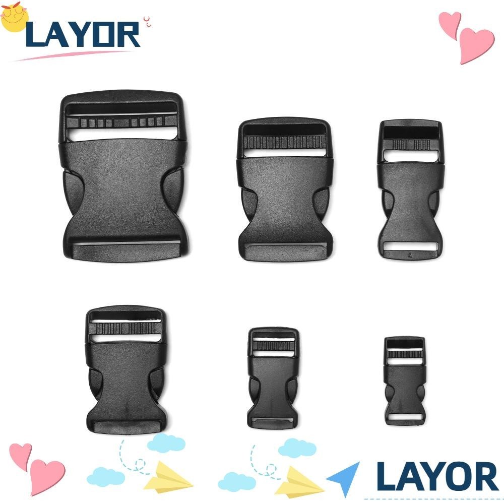 LAYOR /2/5/10/20/30 pcs 6 sizes Curved Buckle Adjustable Backpack Belt ...