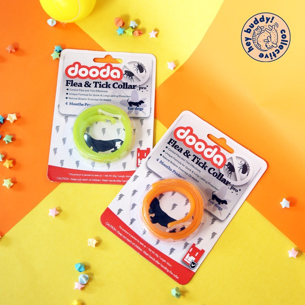 DOODA Flea & Tick Collar |Unique Formula for Quick & Long-Lasting ...