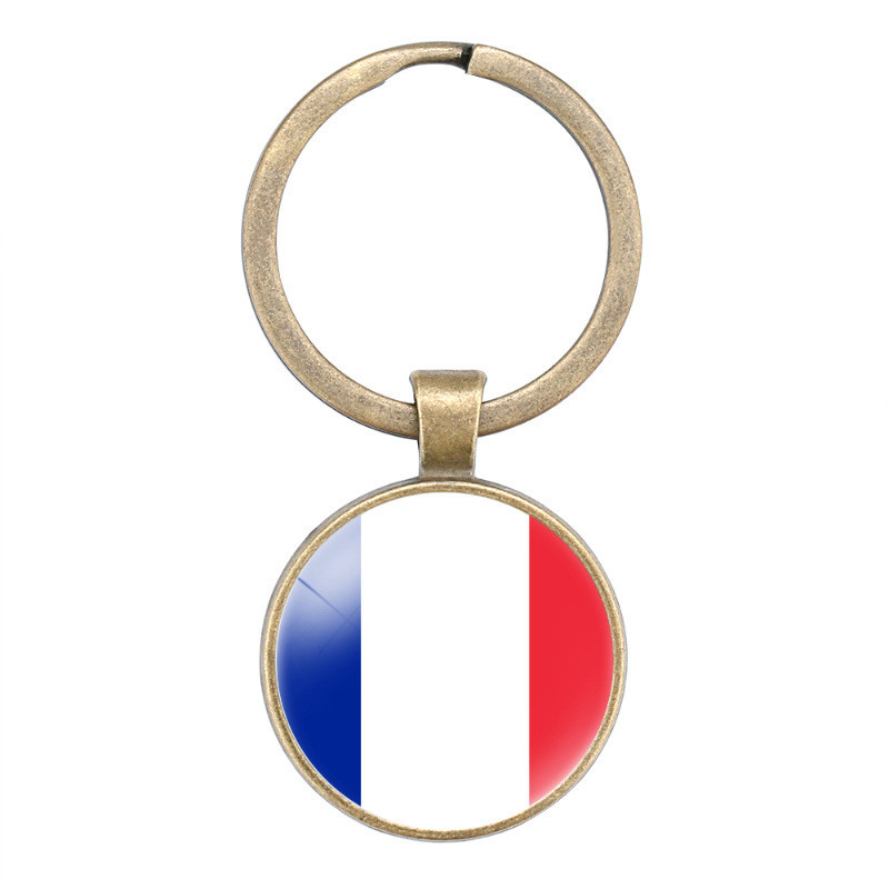 European National Flags, Time Gemstones, Single Sided Keyring, Keyring ...