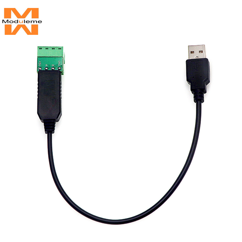 USB Extension Cable Interface Setting Instrument Serial Port RS485 to USB Converter Supports ...