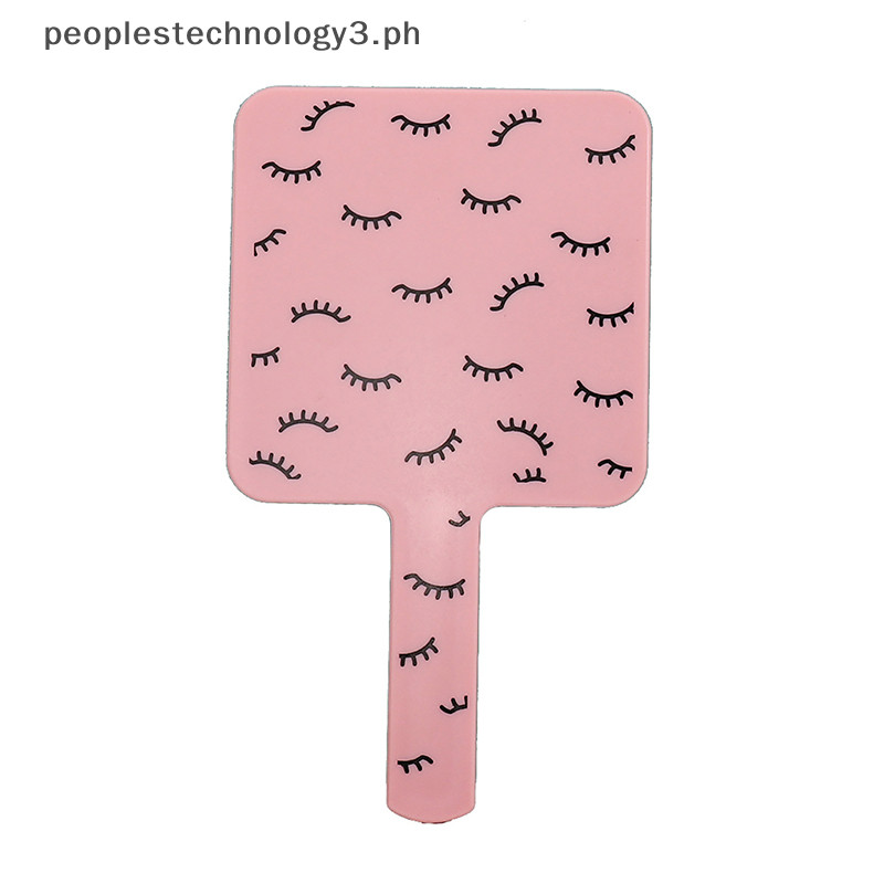 # beauty # Eyelash Extension Handheld Makeup Mirror Square Makeup ...