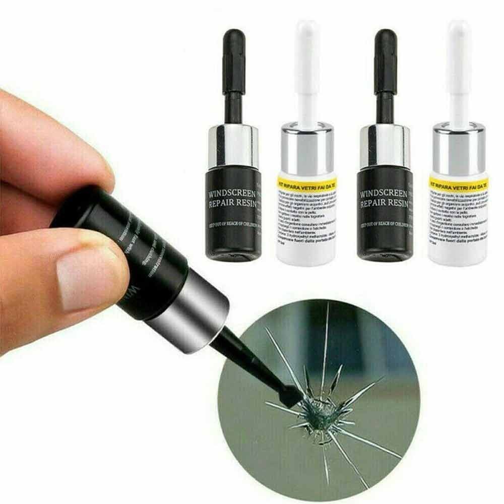Windshield Glue Kit Repair Glass 4 in 1 DIY Car Mobile Glass Windscreen ...