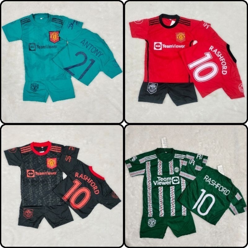 Wthastore - NEWEST CHILDREN'S FOOTBALL CLOTHES SET 2024 / MU PREMIUM ...