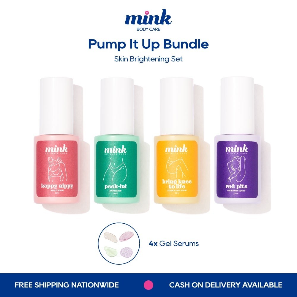 Mink PH Pump It Up Bundle [Lightening Gel Serum Set] 30ml | Shopee ...