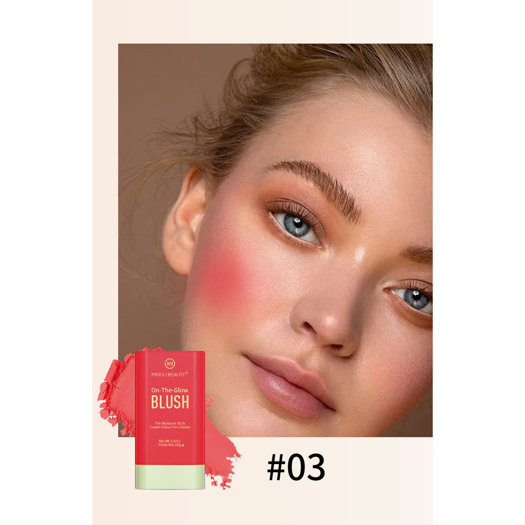 Misiou Beauty Matte Brightening powder blusher cream powder blusher ...