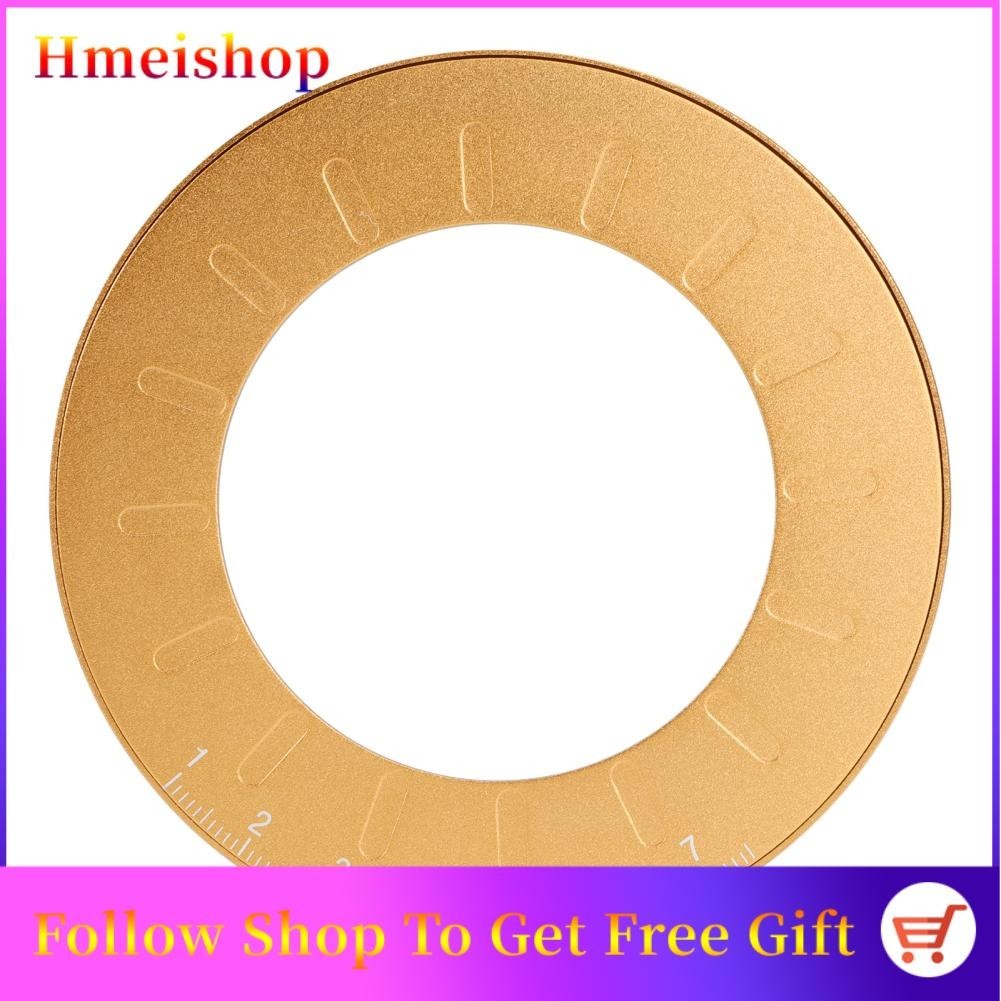 Hmeishop 12.5cm Circle Drawing Tool Flexible Round Measuring Stainless ...