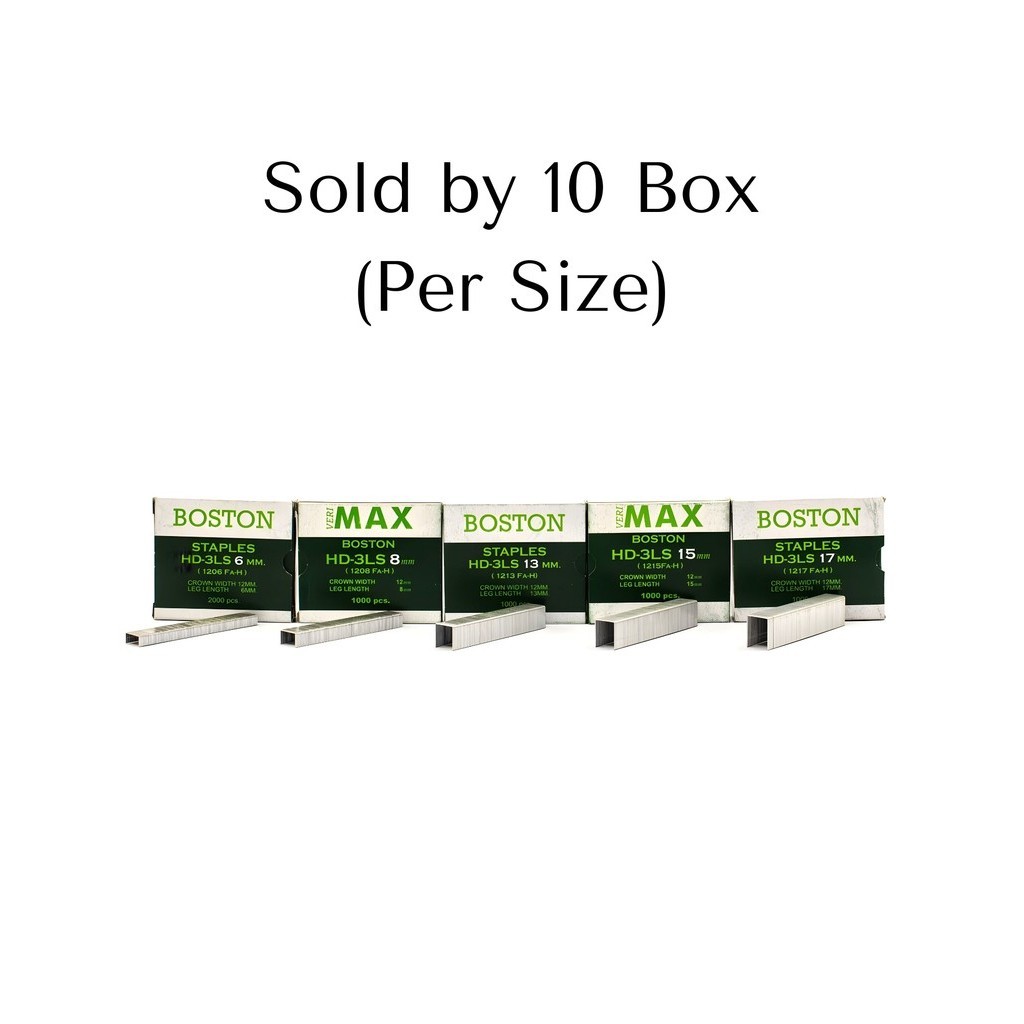 Boston Max Staple Wire HD-3LS | 10Box | Shopee Philippines