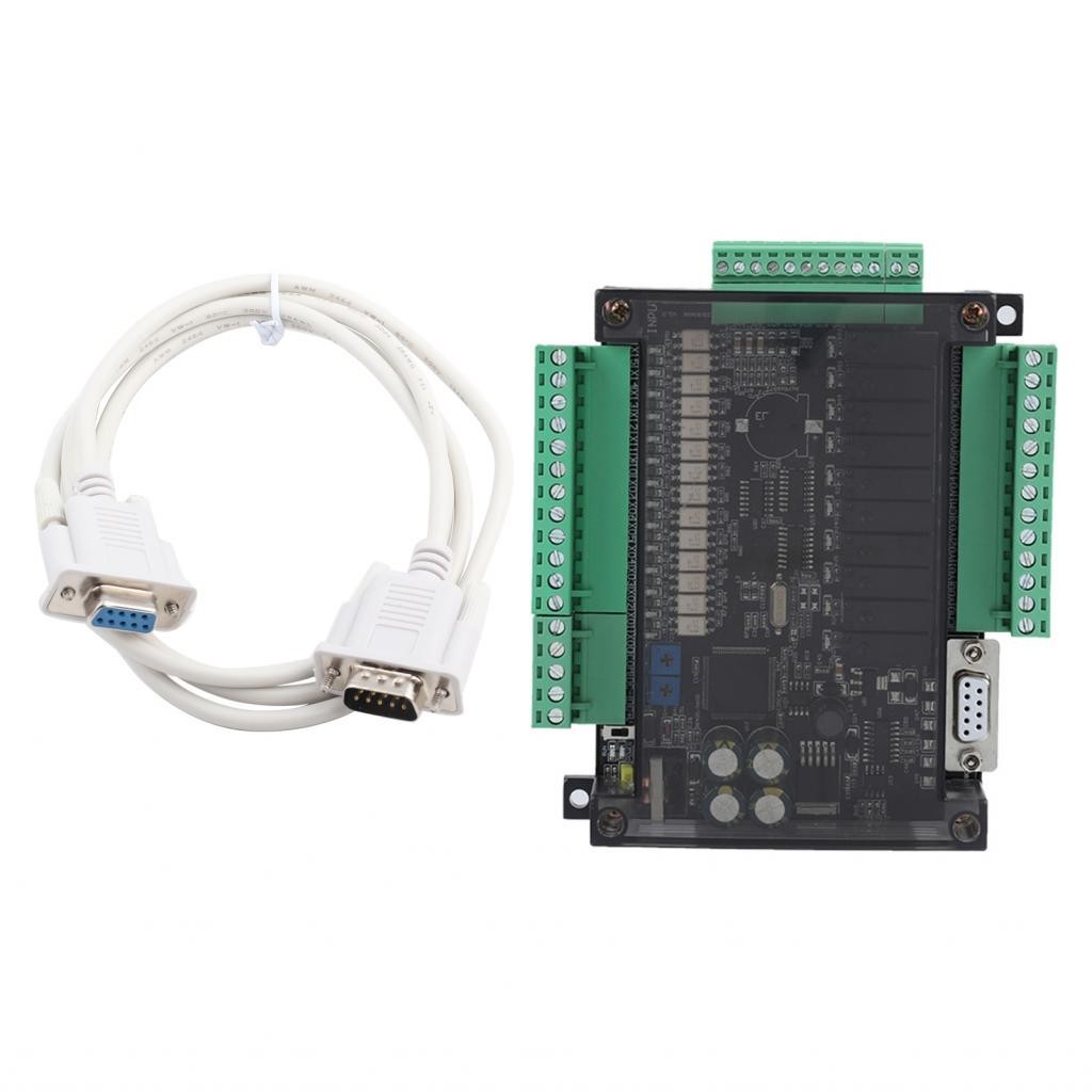 FX3U-24MR DC24V Programmable Logic Controller Automation PLC Industrial ...