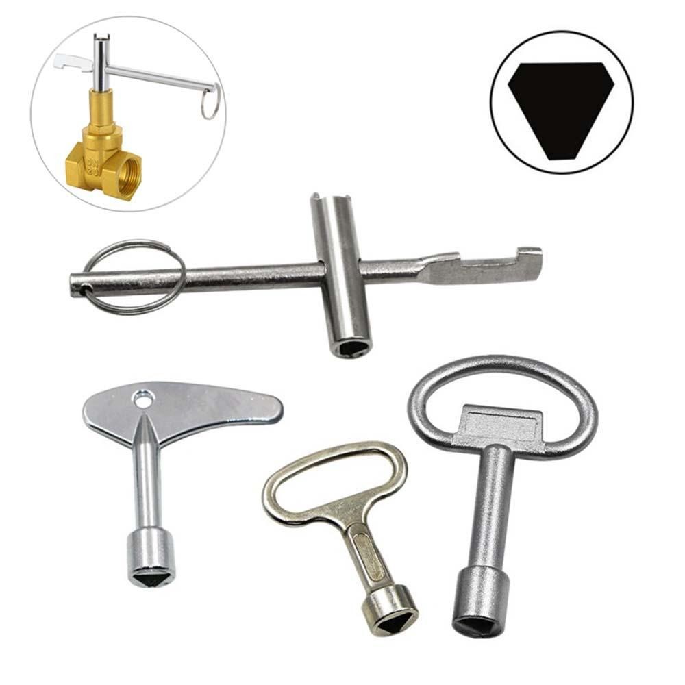 Triangle Wrench Water Meter Valve Key Universal Train Key / Triangular ...