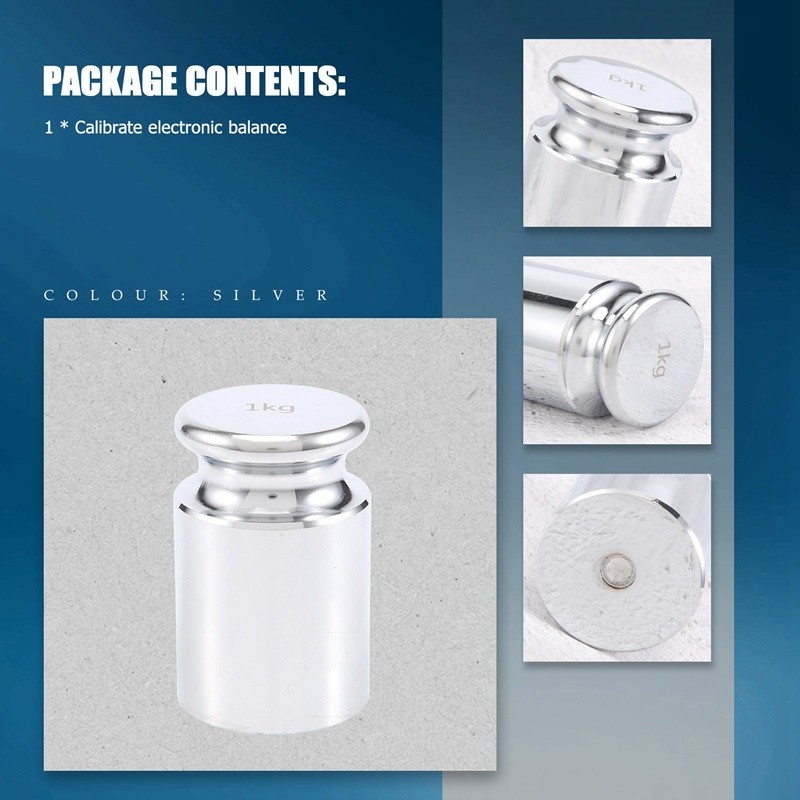 (500/1000G) Scale Calibration Weights,Silver Calibration Weight For ...