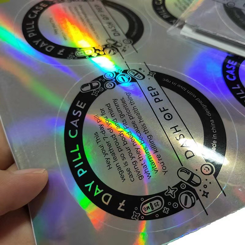 Customized Stickers Laser Self-Adhesive Qualified Certificate Label ...