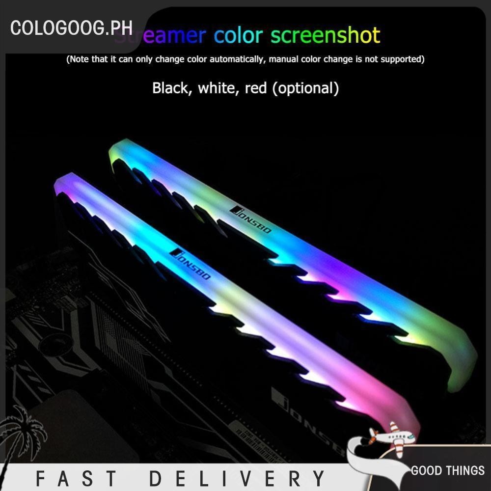 Rgb Ram Heatsink Ddr Ddr3 Ddr4 Memory Heat Spreader Cooler For Desktop