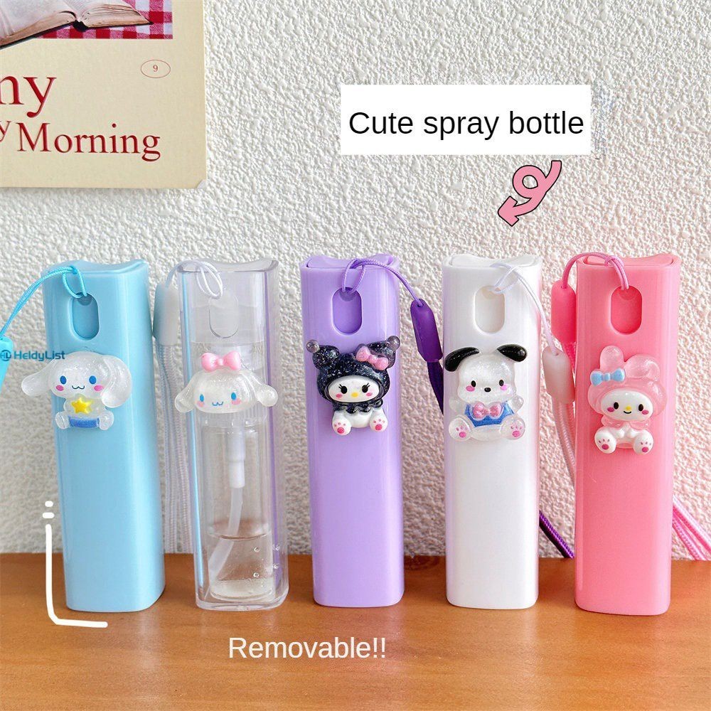 10ml Kawaii Sanrio Spray Bottle Hello Kitty Kuromi Cinnamoroll Melody ...