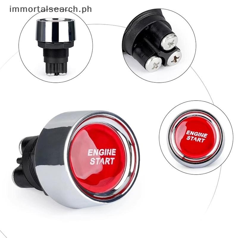 imm Car Engine Start Push Button Keyless Switch Start Button Ignition ...