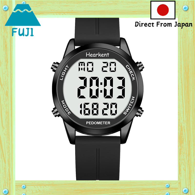 Hearkent Senior-Friendly Walking Watch with Step and Calorie Counter ...