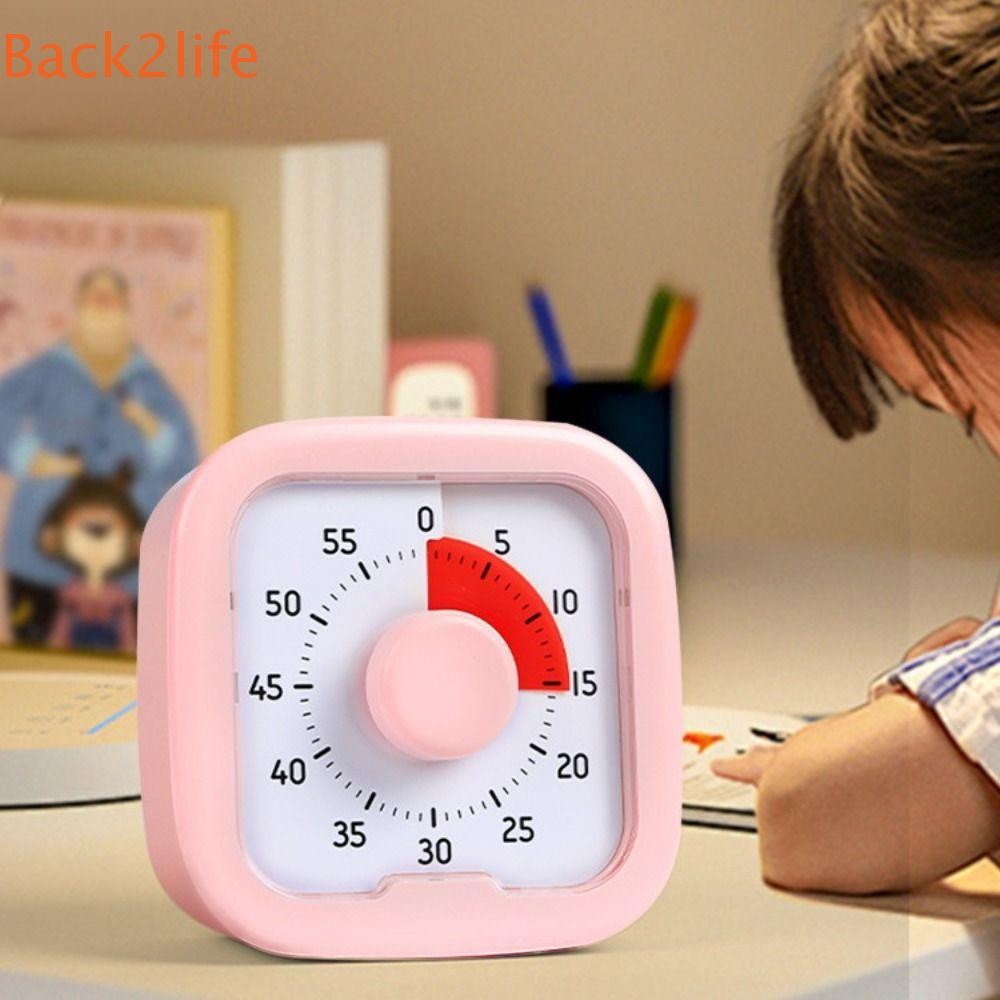 BACK2LIFE Visual Timer, Silent 60-Minute Countdown Timer, Multi ...