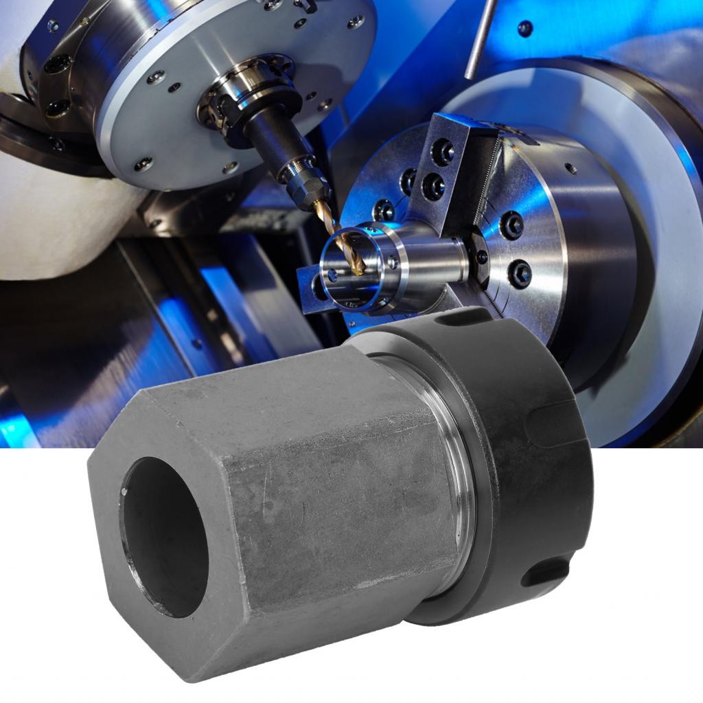 Superparis Hex Chuck Block ER?32 Shank Collet Holder for CNC Lathe ...