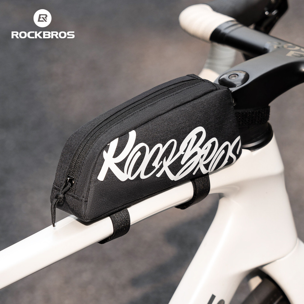 ROCKBROS Bike Top Tube Bag Compact Bicycle Bag 0.8L Portable Ultralight ...