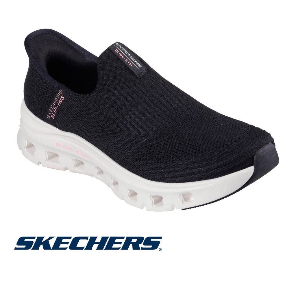 Skechers Womens Glide-Step Pro Engineered Stretch Knit Slip-Ins W/ Air ...
