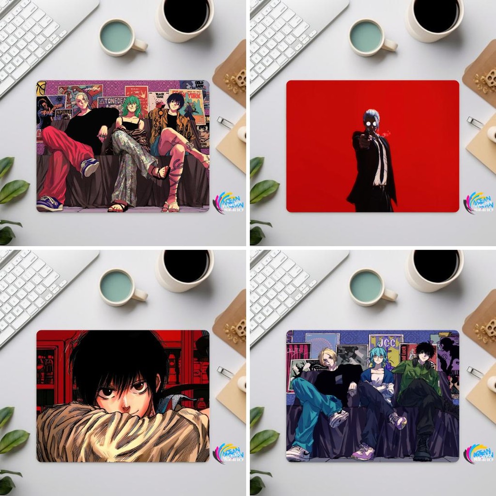 Sakamoto Days Mousepad - 18x22cm - 3mm Rubber | Gift Idea | Sublimation ...
