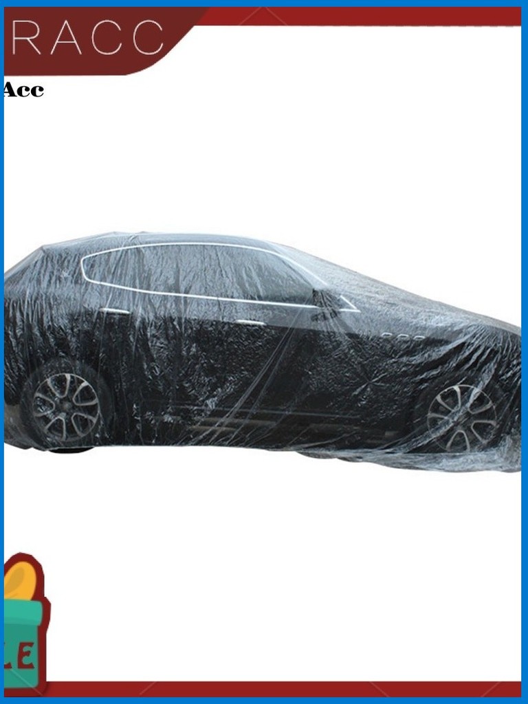 Transparent Car Vehicle Dustproof Waterproof Disposable PE Film Snow ...