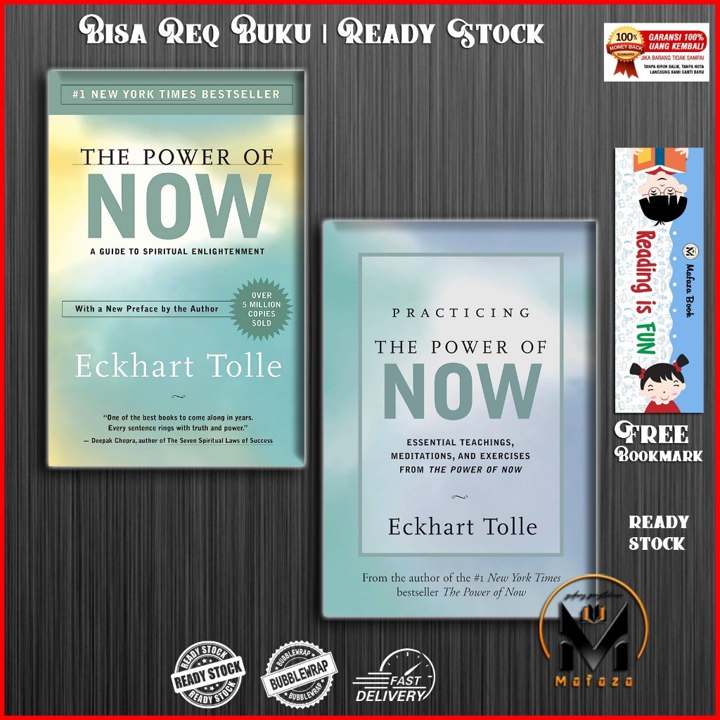 The Power of Now | Practicing the Power of Now by Echart Tolle (English) | Shopee Philippines