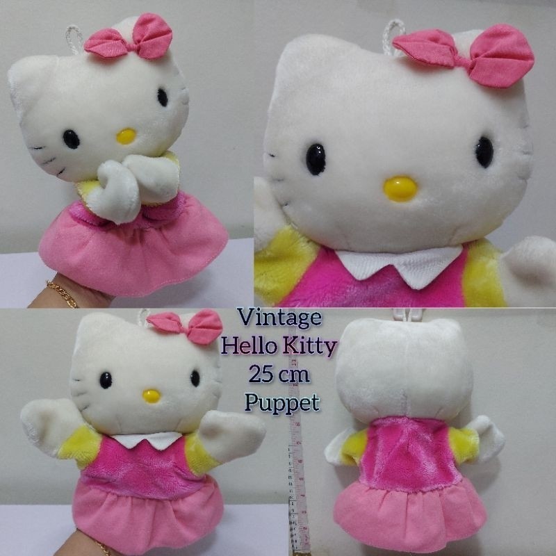 Vintage Hello Kitty Puppet Collectible Stuffed Toy | Shopee Philippines